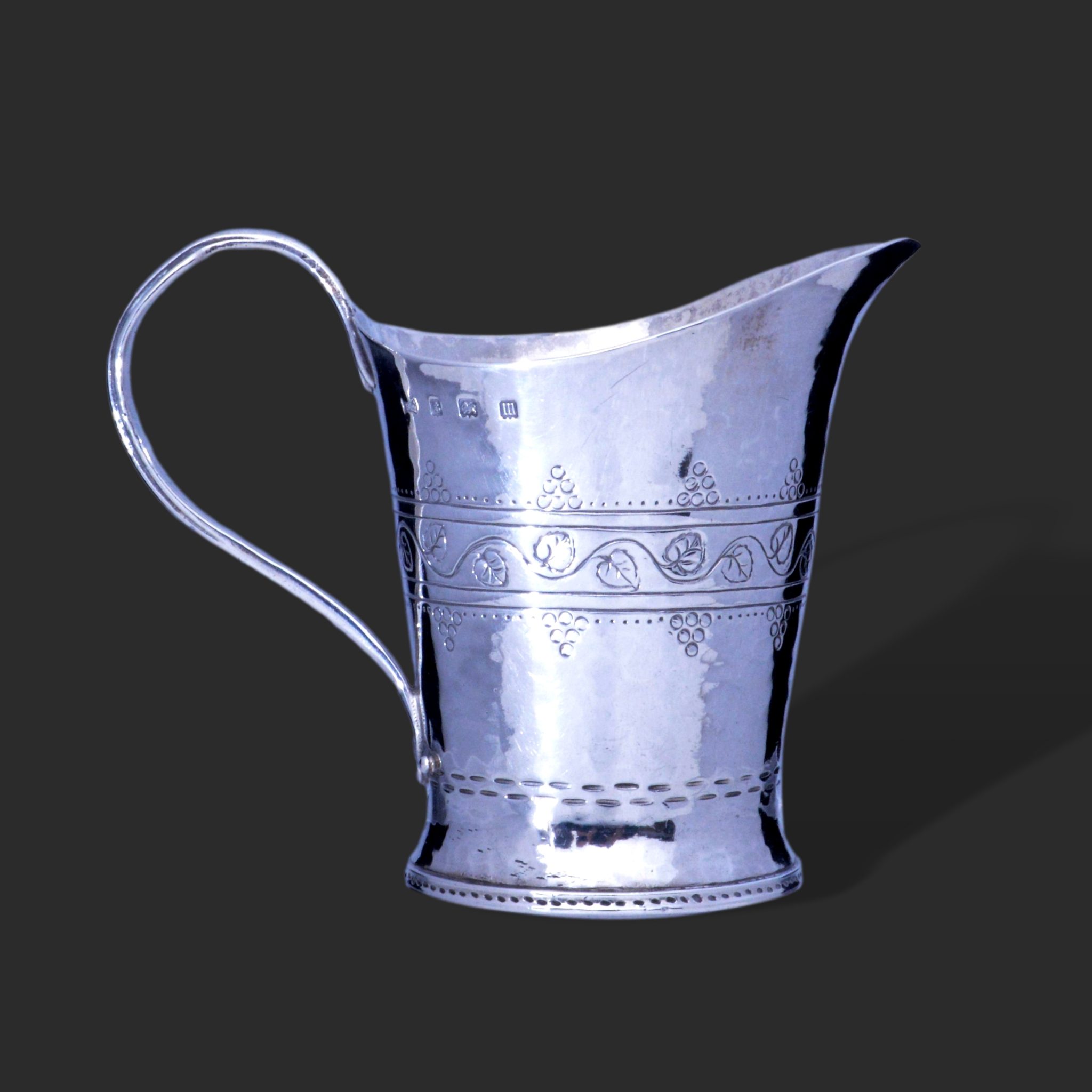 A Bernard Cuzner silver milk jug – The Pear Tree Collection